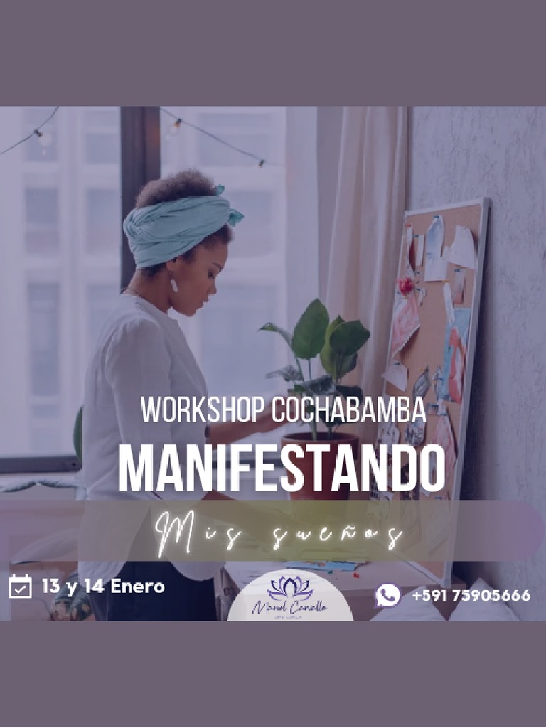 Manifestando Mis Sueños CBBA | Descargar gratis PDF | Sueño ...