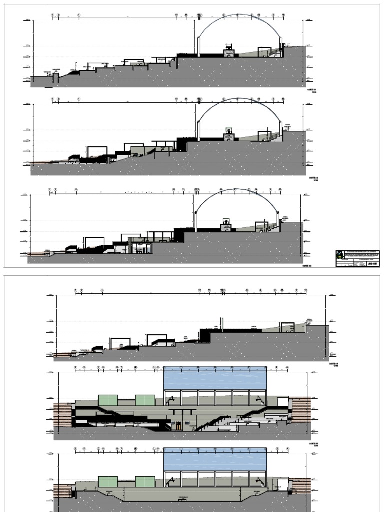 02 Arquitectura General - Cortes | PDF