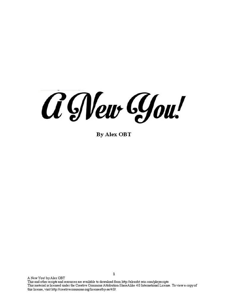 A New You | PDF