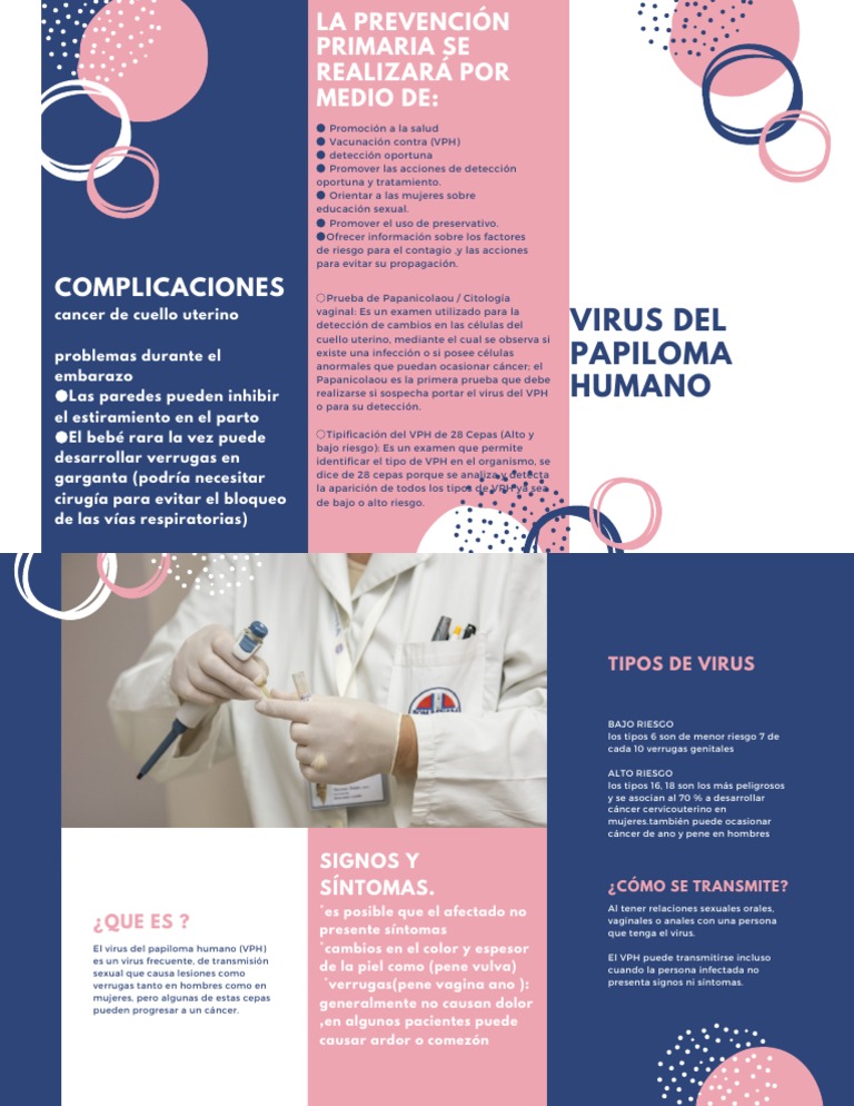 Abstracto Mancha Divertido Creativo Tríptico Folleto | PDF | Cáncer de cuello uterino ...