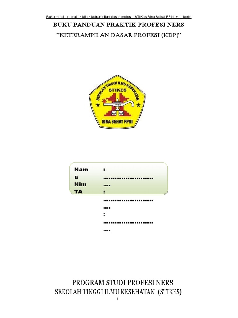 BUKU Profesi Ners KDP-dikonversi | PDF
