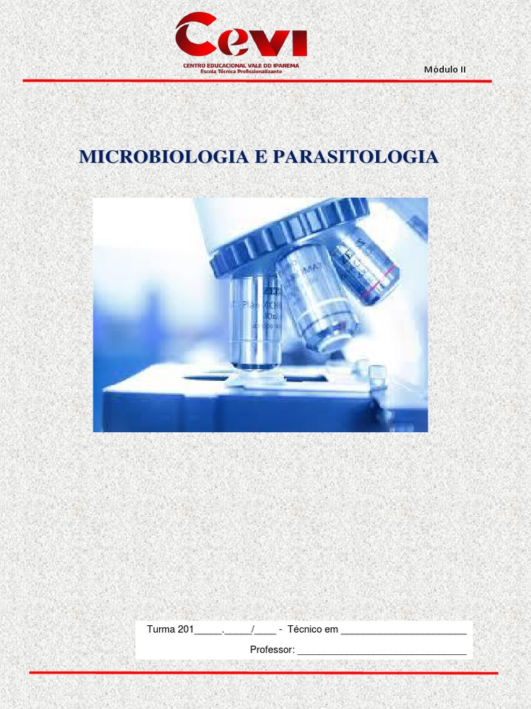Microbiologia e Parasitologia - Apostila | PDF | Organismos | Microrganismo