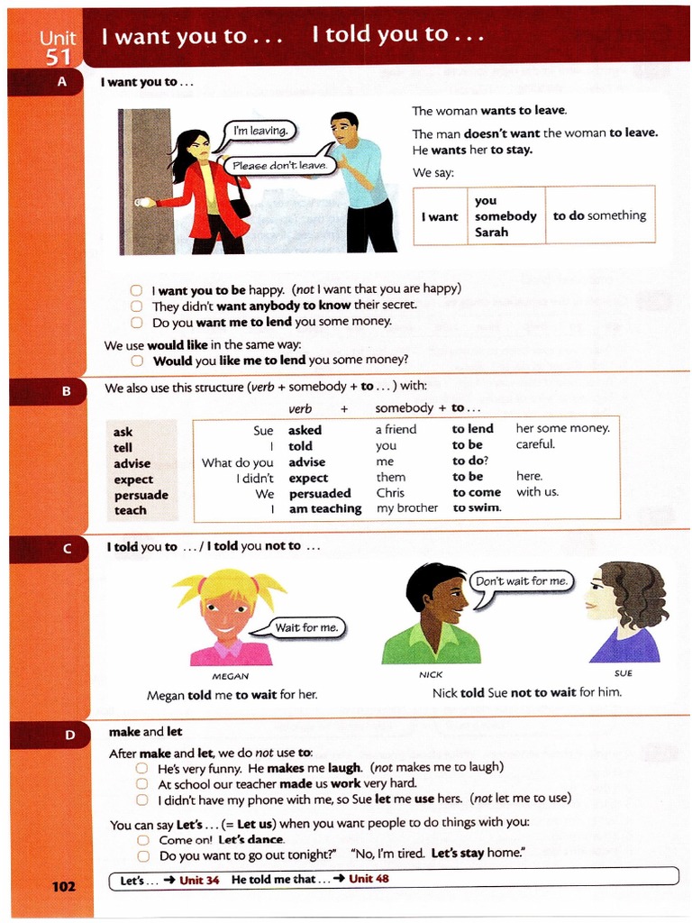 Verb + To Infinitive | PDF