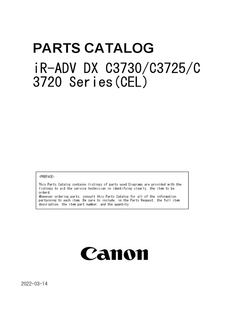 DX C3730 - C3725 - C3720 Series - Partscatalog - E - EUR | PDF | Electrical Connector ...