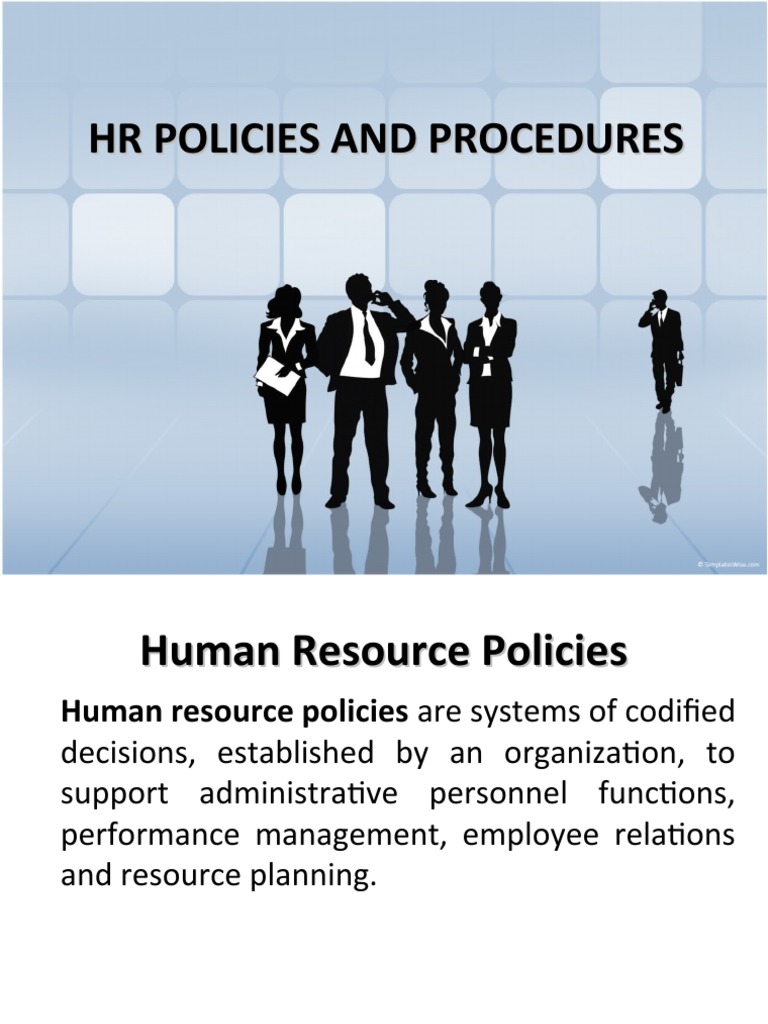 Comprehensive HR Policies Guide | PDF | Recruitment | Human Resource ...