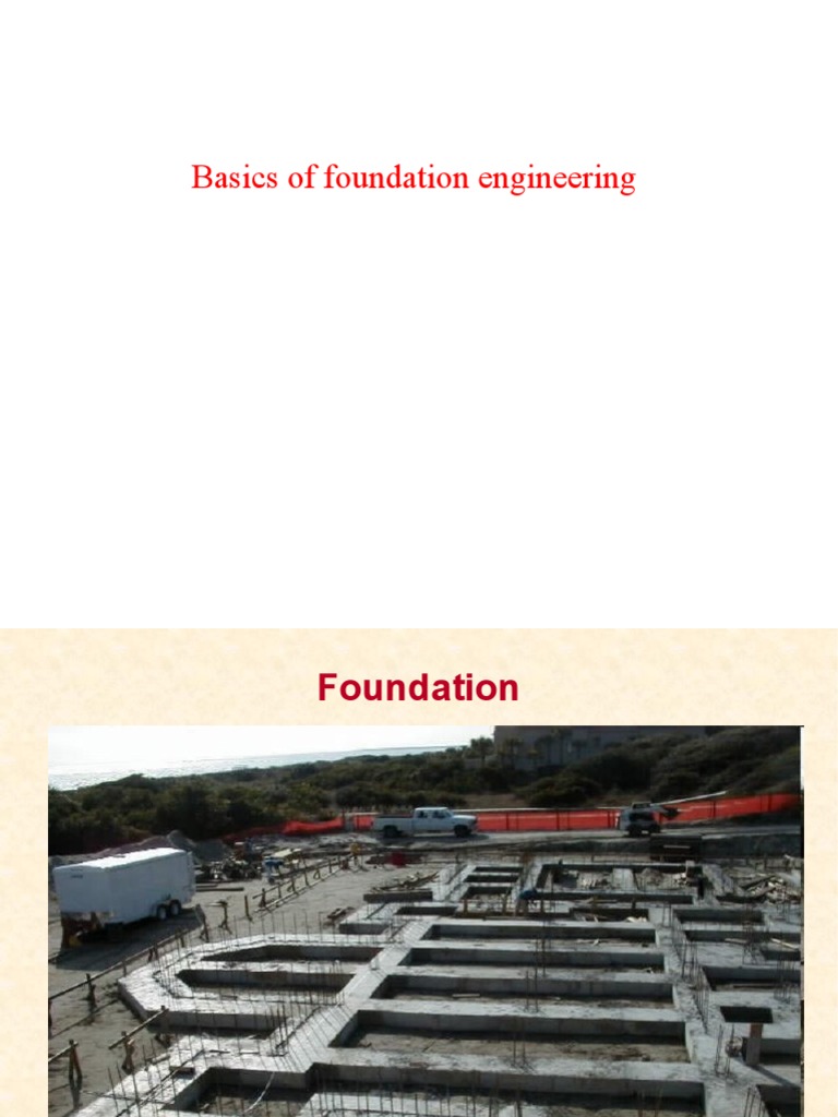Basic Civil Fondation by Civil1st Sem | PDF | Deep Foundation ...