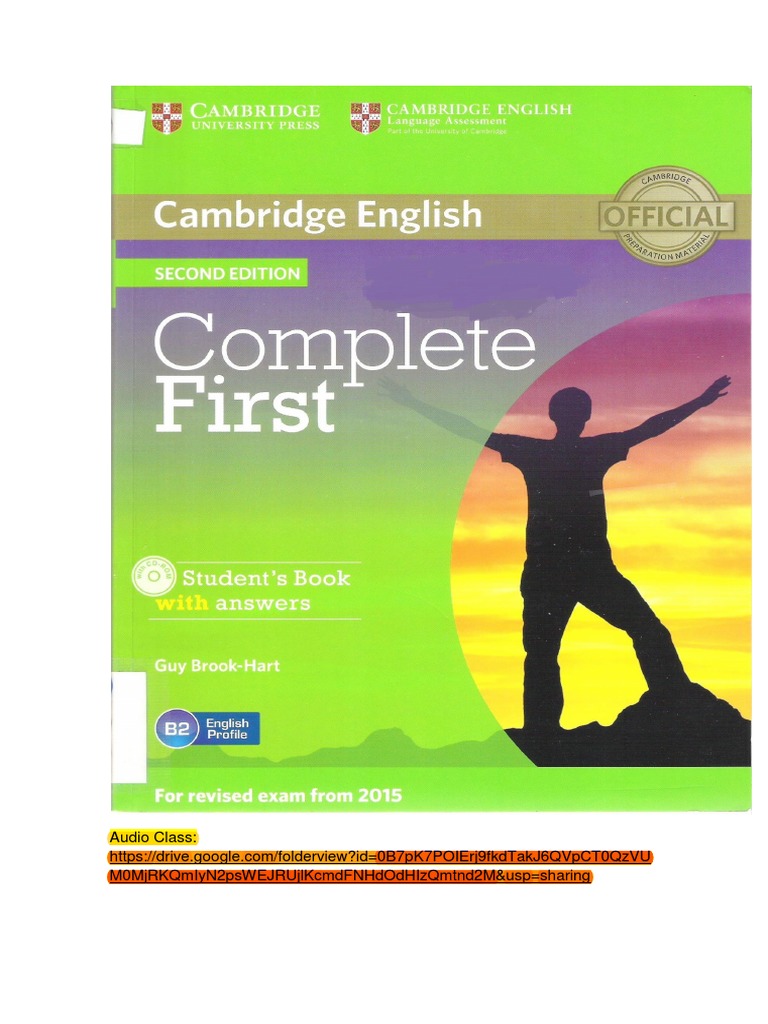 First Student's Book With Answers. | PDF