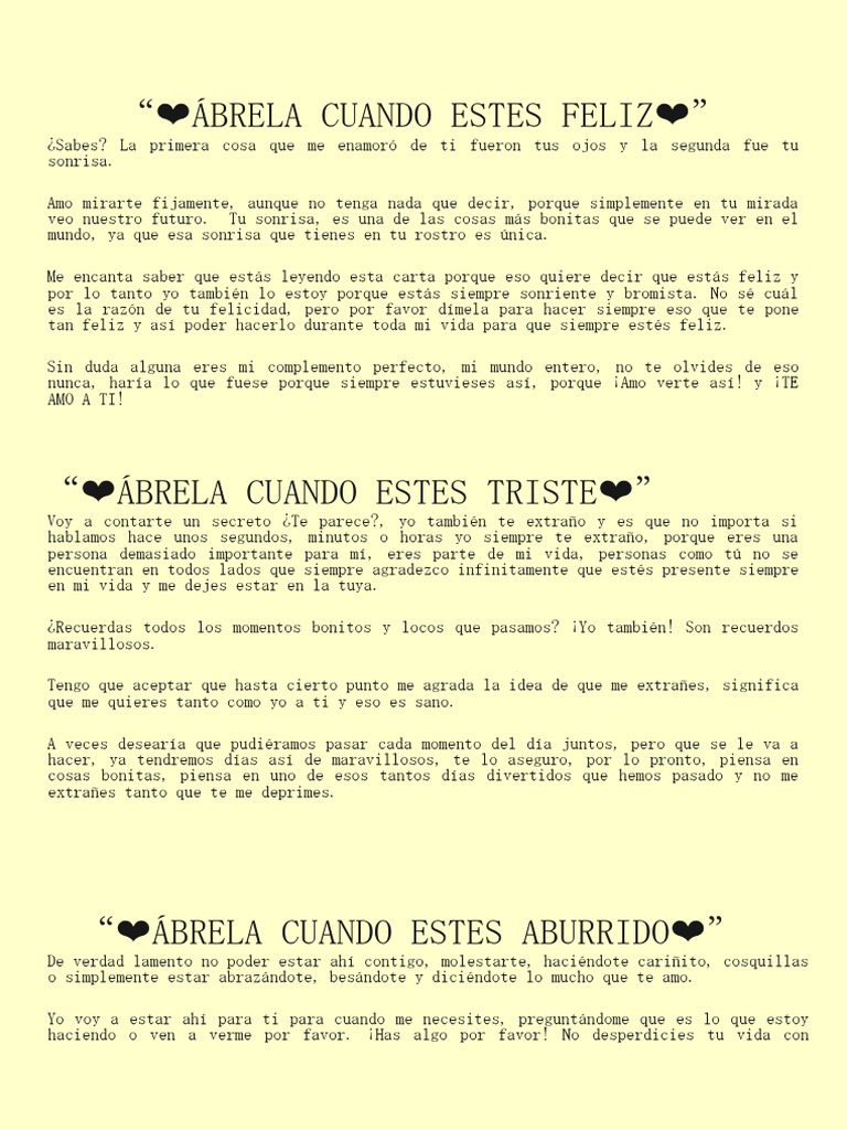 Abrelo Cuando | PDF | Amor