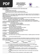 POETIC DEVICES Worksheet 1 | PDF | Poetry | Literary Techniques