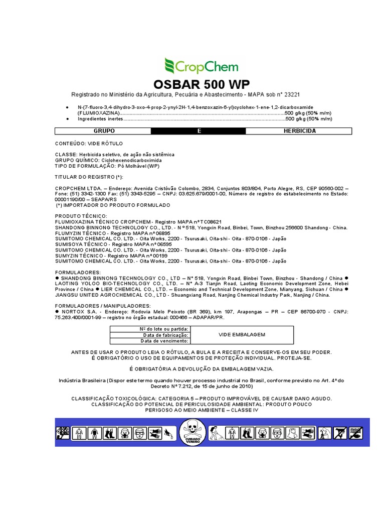 OSBAR 500 WP BULA Ago21 | PDF