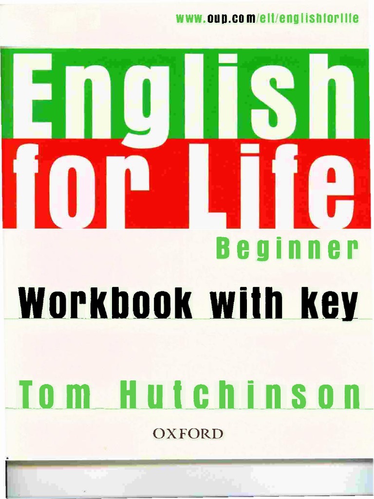 01-English For Life-Beginner-Work Book | PDF | Orthography | Semiotics