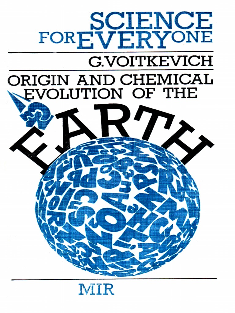 Origin and Chemical Evolution of The Earth | PDF | Chemical Elements ...