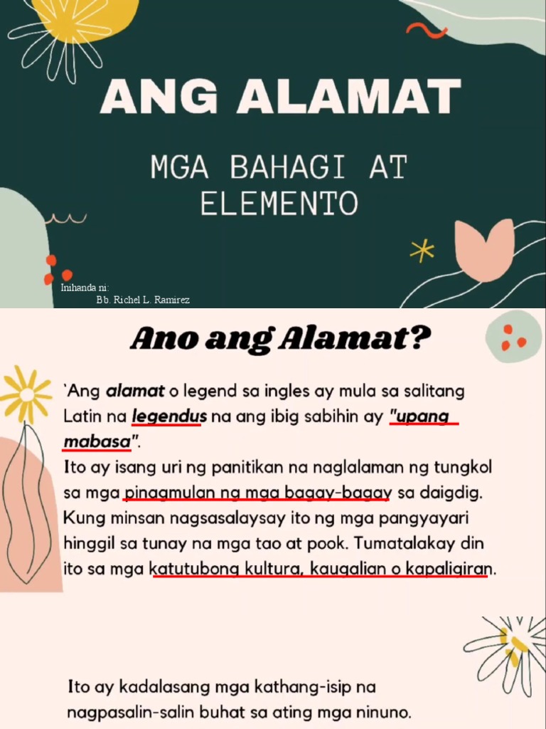 Alamat at Elemento Nito | PDF