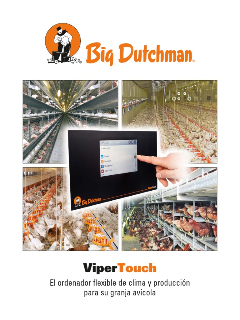 Manejo de Aves Viper Touch Big Dutchman Es | PDF | Informática