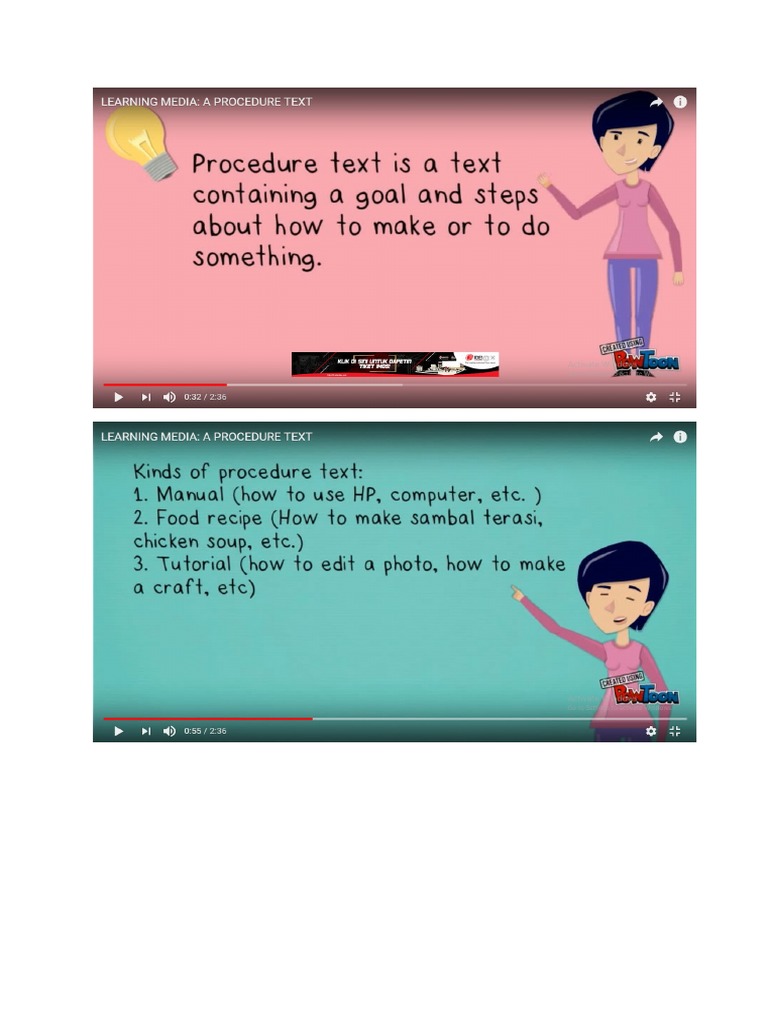 Materi Teks Prosedur | PDF