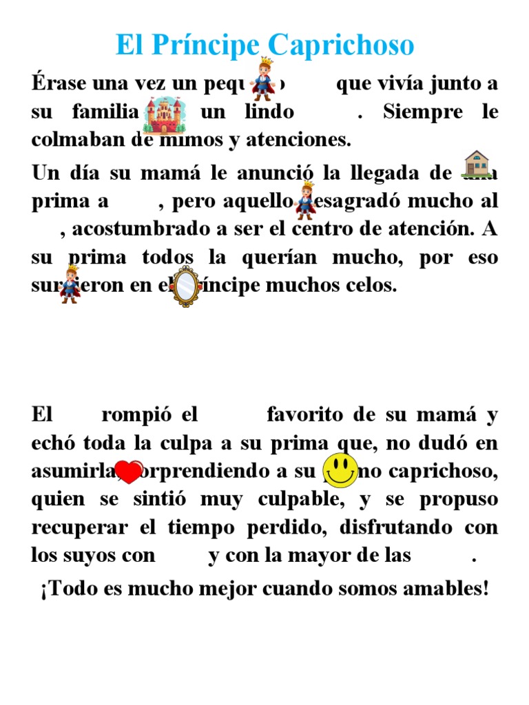 El Príncipe Caprichoso | PDF