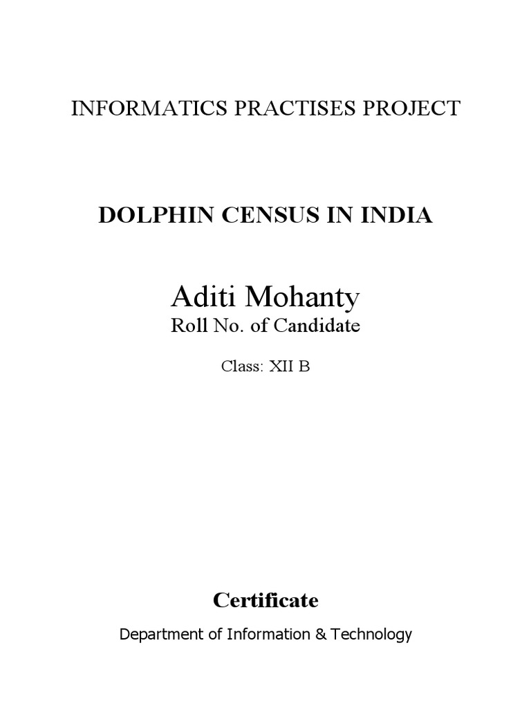 IP Report File - Aditi 12B | PDF | Relational Database | Sql