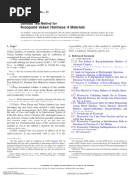 ASTM E92-17 Standard Test Methods For Vickers Hardness and Knoop ...