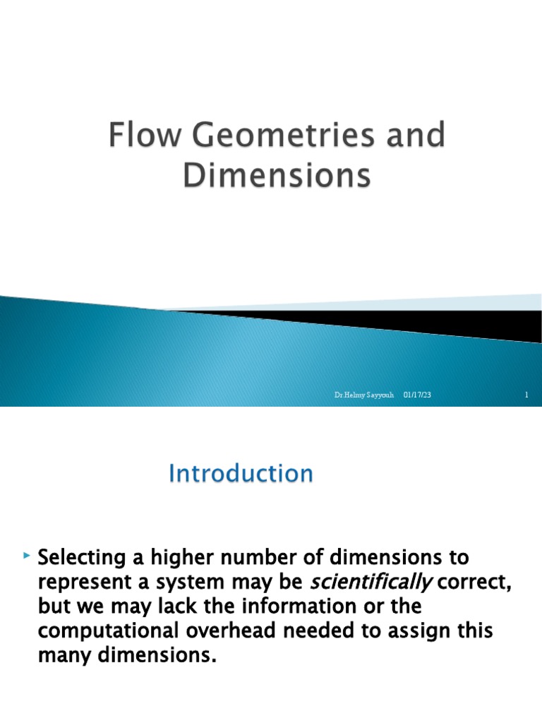 4-Flow Geometries and Dimensions | Download Free PDF | Cartesian ...
