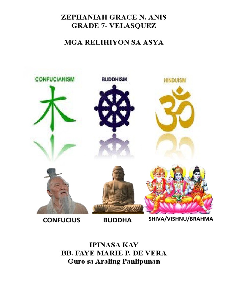 Mga Relihiyon Sa Asya | PDF