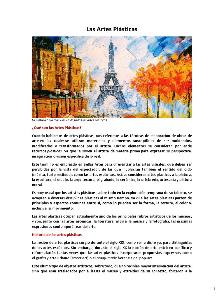 Artes Plásticas | PDF | Color | Artes plásticas