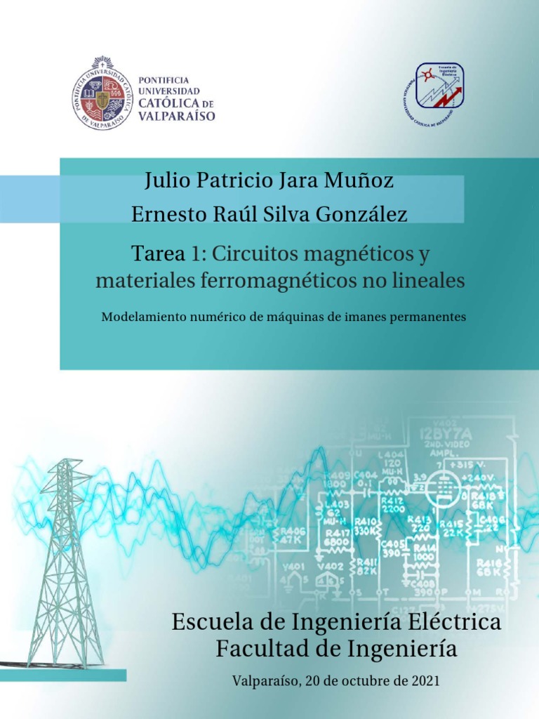 Circuitos Magneticos y Materiales Ferromagneticos No Lineales | PDF