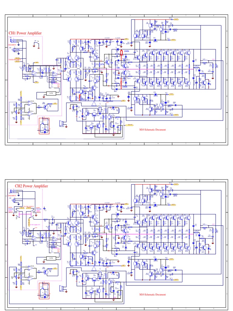 M10 Schematic | PDF | Electronic Circuits | Analog Circuits