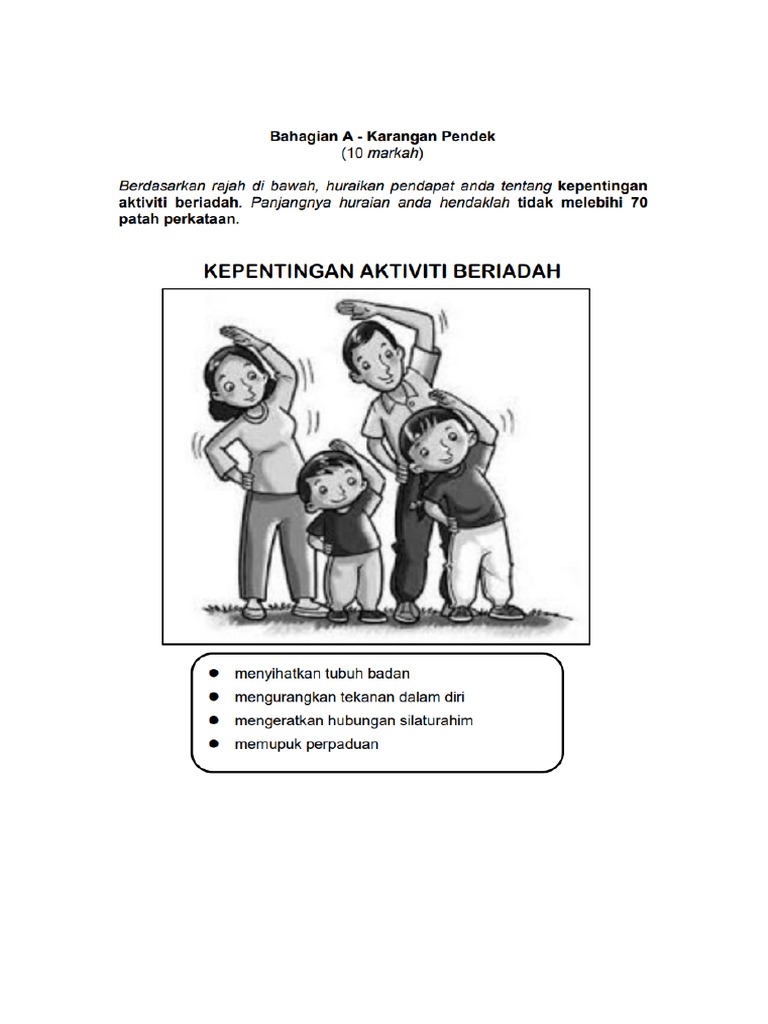 Manfaat Aktiviti Beriadah bagi Kesihatan Fizikal dan Mental | PDF