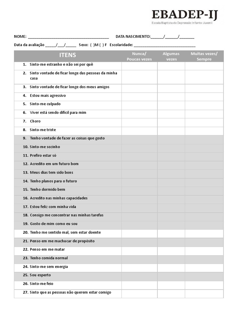 Ebadep Ij Escala | PDF