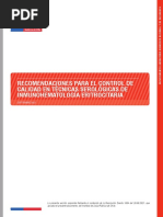 Control de Calidad en Inmunohematologia | PDF | Transfusión de sangre | Donación de sangre