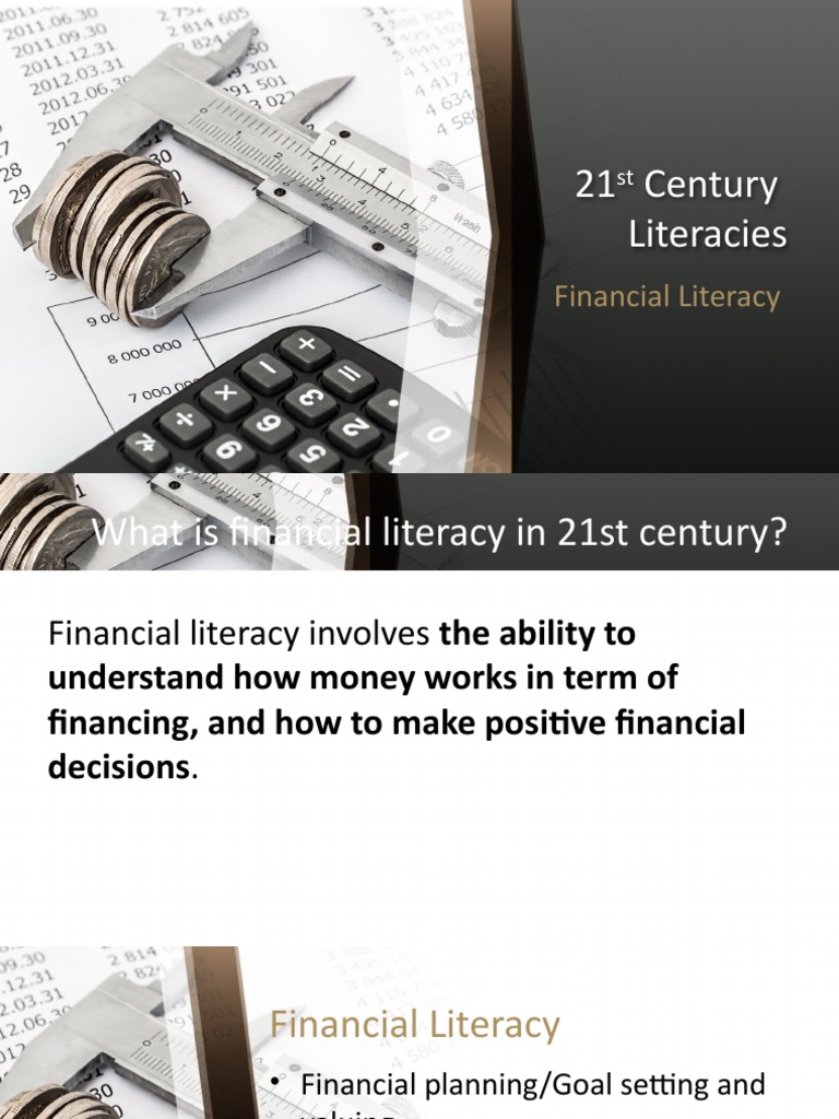 Financial Literacy | Download Free PDF | Saving | Taxes