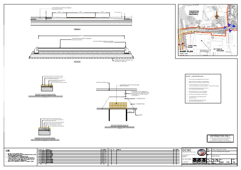 Ramp Detail | PDF | Sidewalk | Streets And Roads