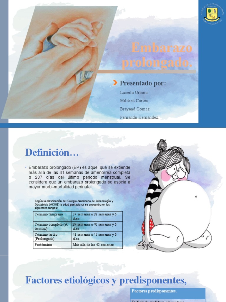 Embarazo Prolongado | PDF | El embarazo | Parto