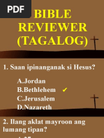 A Bible Books Names List English To Tagalog - Filipino | PDF