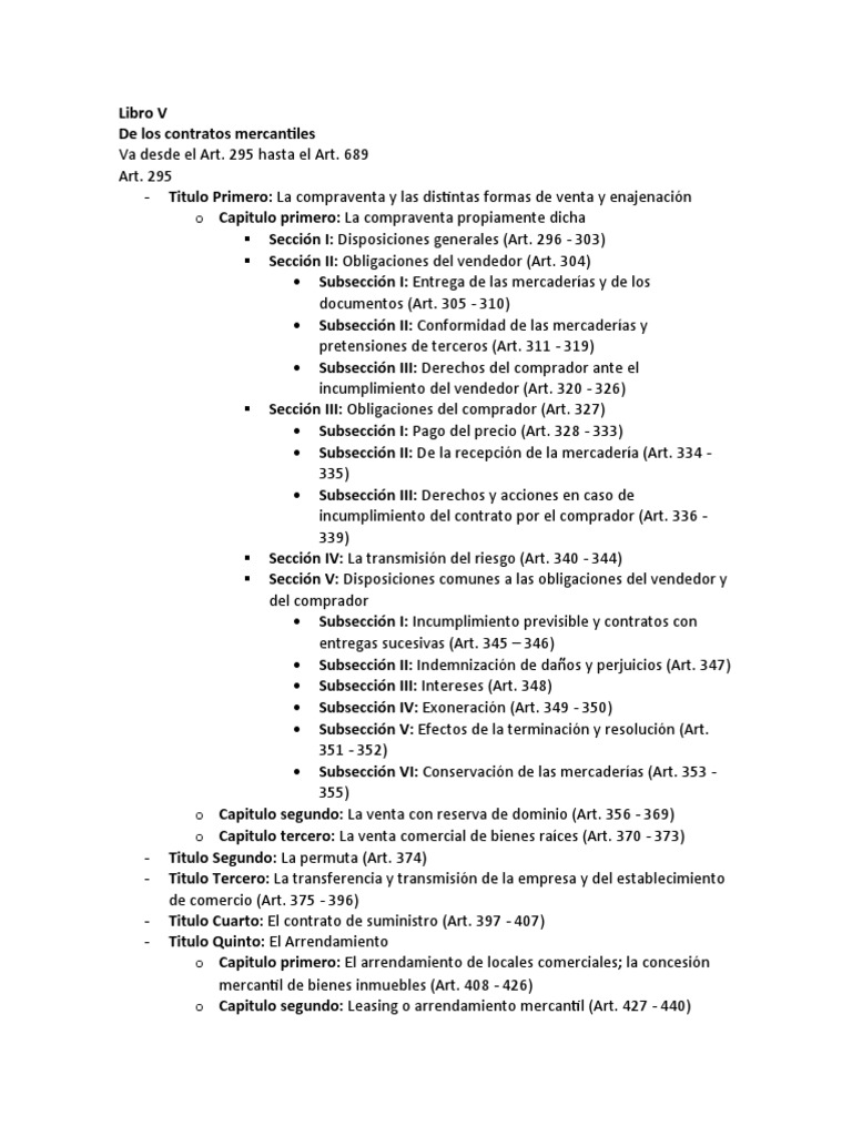 Código de Comercio - Libro 5 y 6 | PDF | Reglas | Doctrina