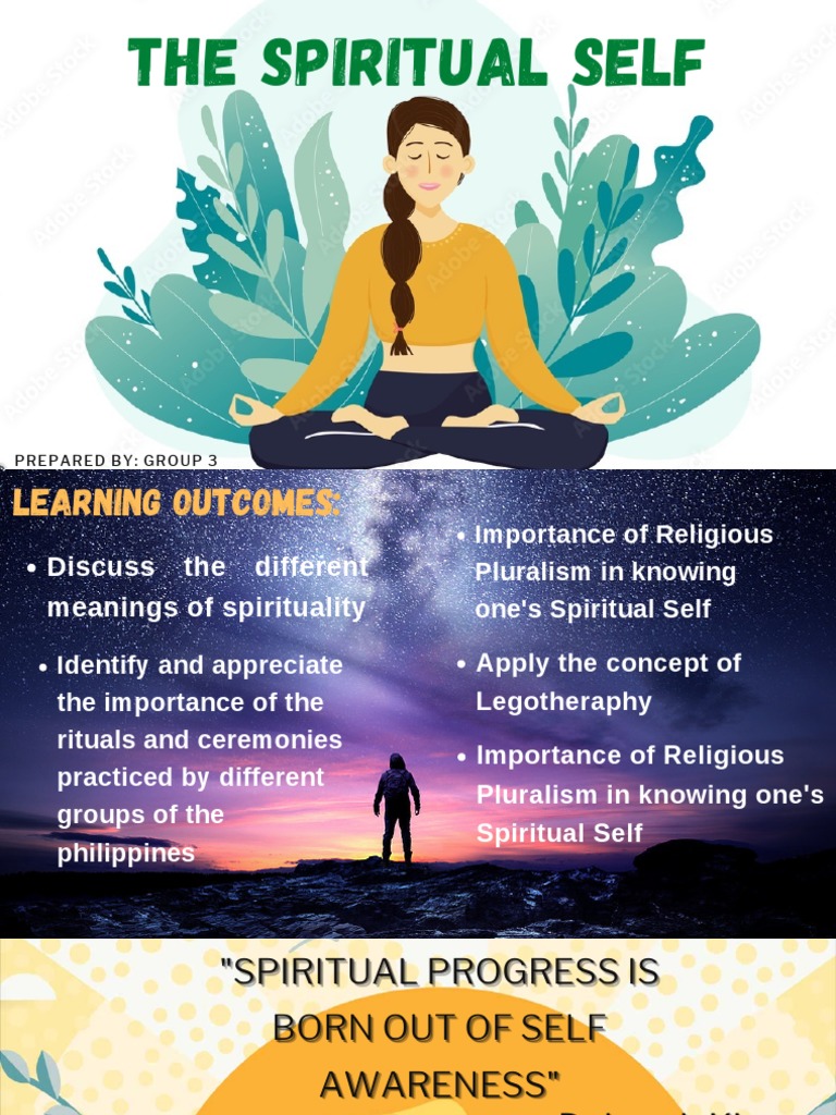 Lesson 2.4 - Spiritual Self | PDF | Spirituality | Philosophical Theories