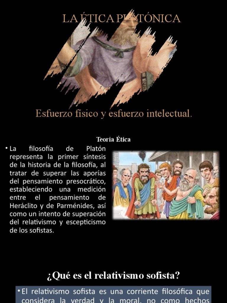 LA ÉTICA PLATÓNICA | PDF | Platón | Relativismo