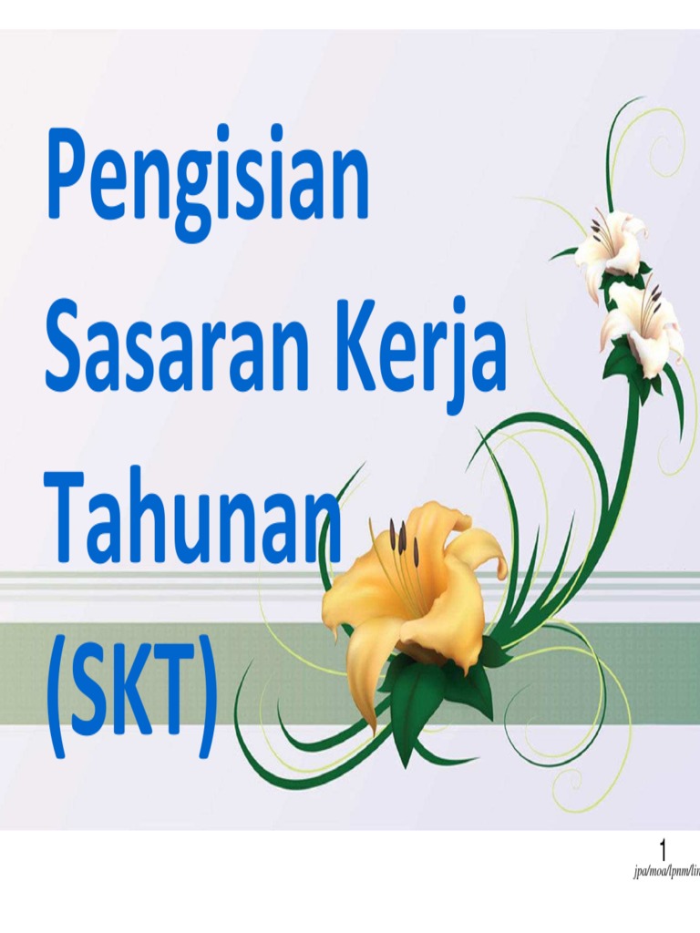 F - Cara Pengisian SKT Sistem HRMIS | PDF