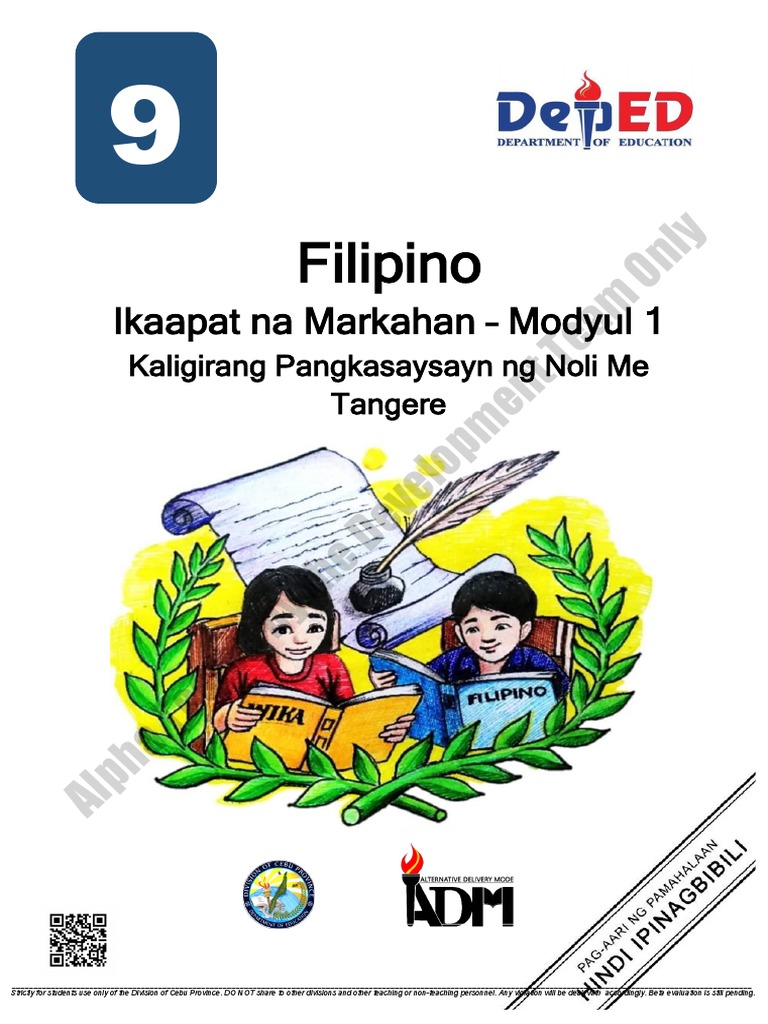 Filipino 9 SLM 1 Q4 Frondoso Oslob Edited | PDF