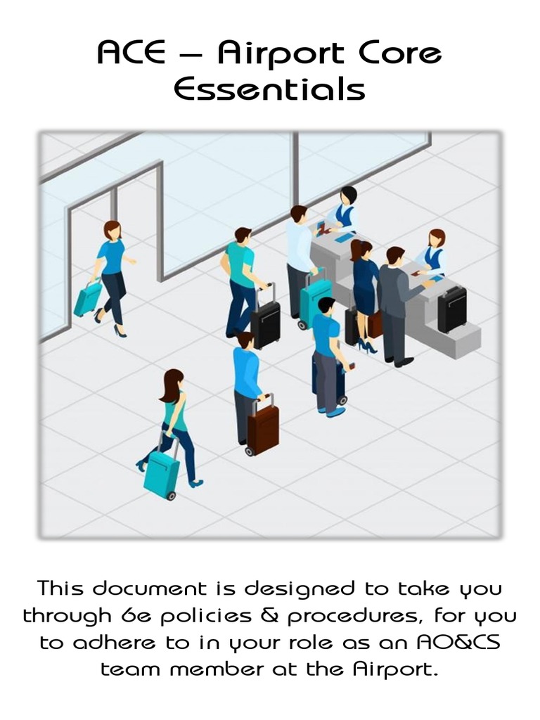 ACE Handout Apr 2022 | PDF | Airlines | Airport Security