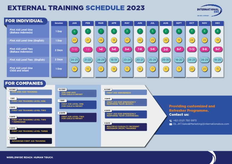 Public First Aid Training Calendar 2023 - 2 | PDF | First Aid ...