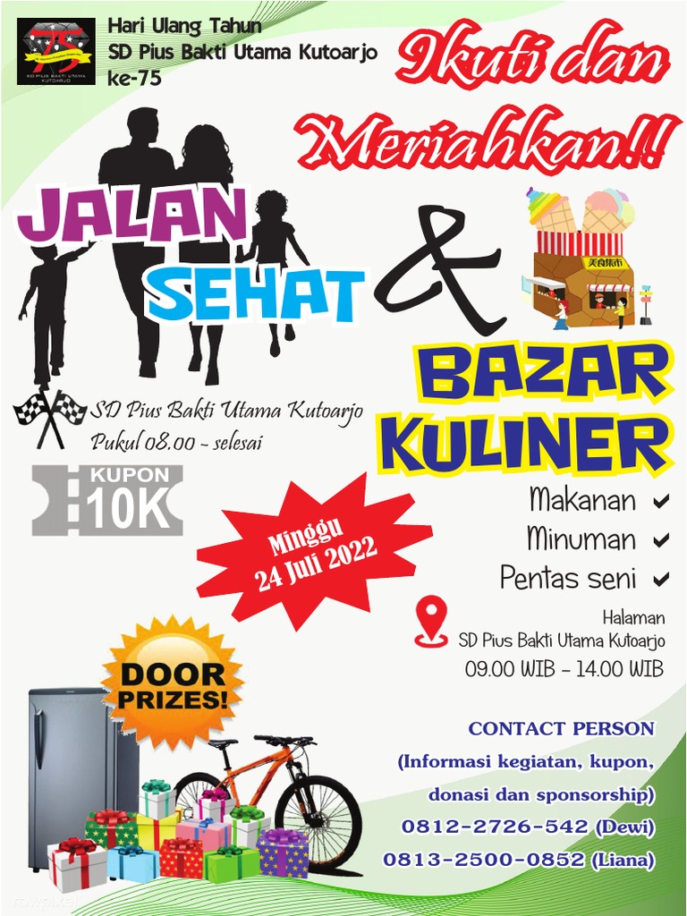Pamflet Jalan Sehat | PDF