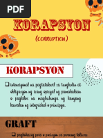 Korapsyon: Ano Nga Ba Ang Korapsyon? | PDF