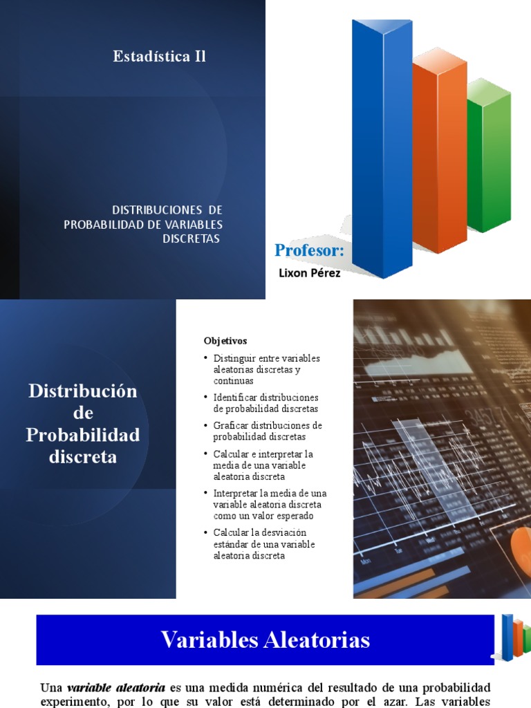 Distribuciones de probabilidad discretas y sus aplicaciones | PDF | Variable aleatoria ...