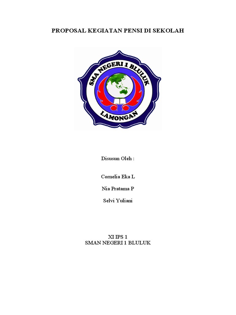 Contoh Proposal - Kegiatan - Di - Sekolah (XI IPS 1) | PDF | Seni
