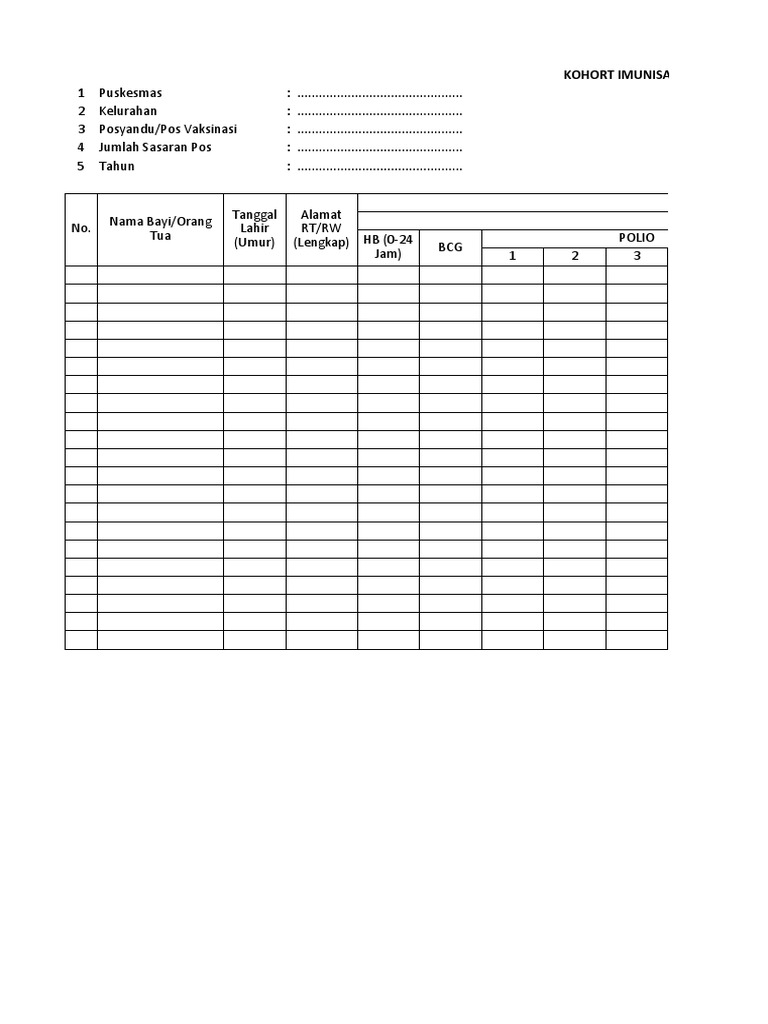 Buku Kuning Imunisasi 2019 Pdf