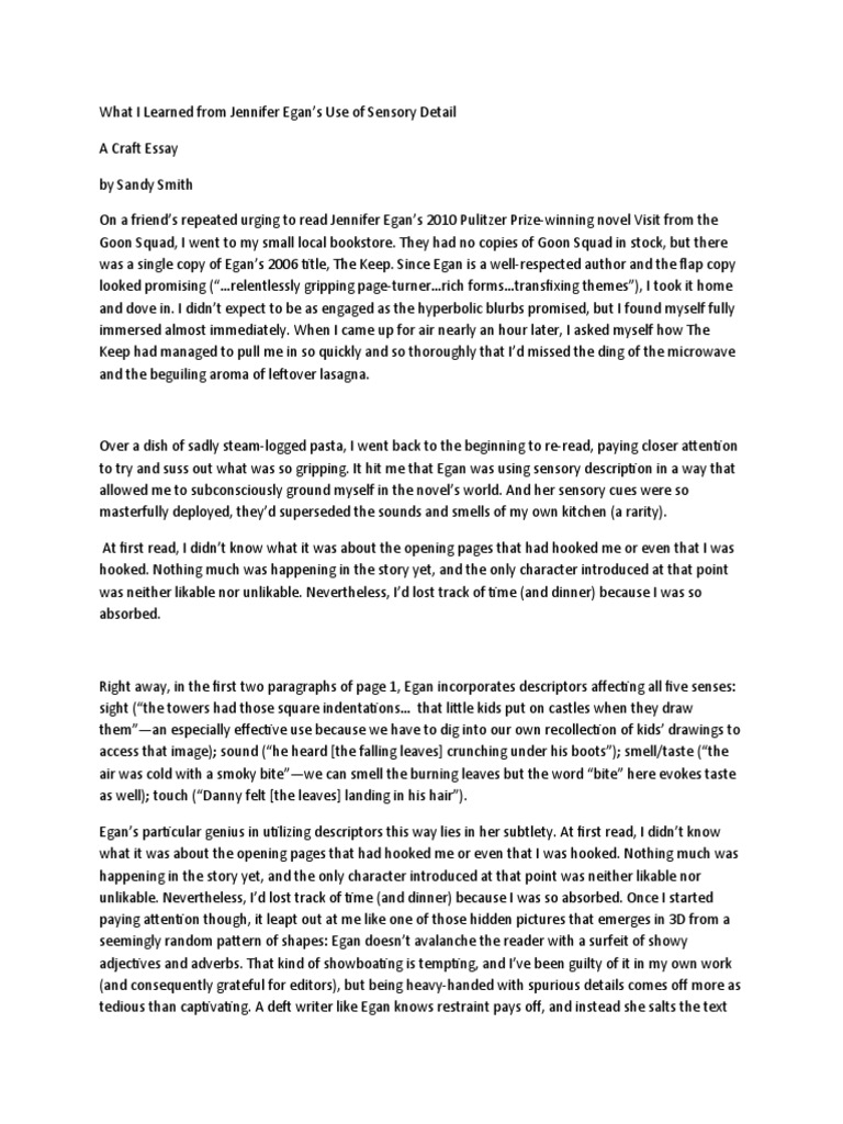 Craft Essay | PDF | Narration | Cognitive Science