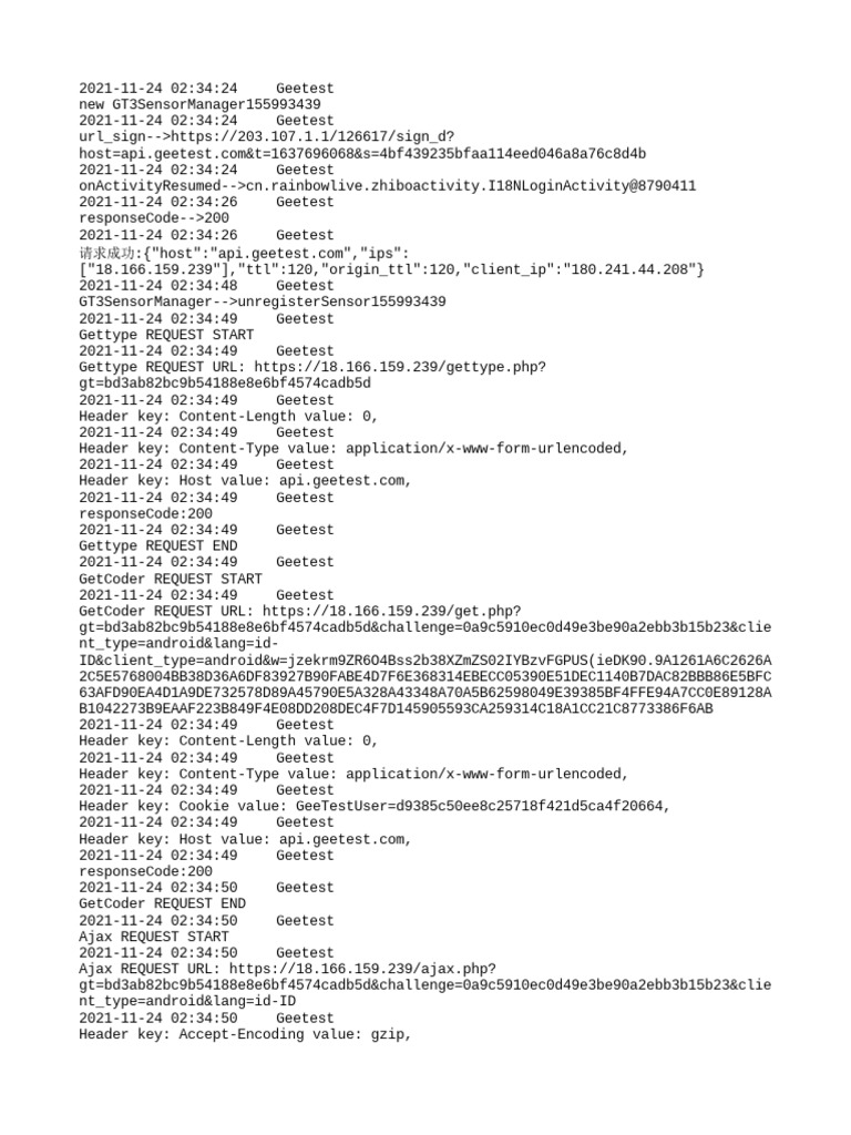 GT Log Analyzer | PDF | Internet Protocols | Cyberspace