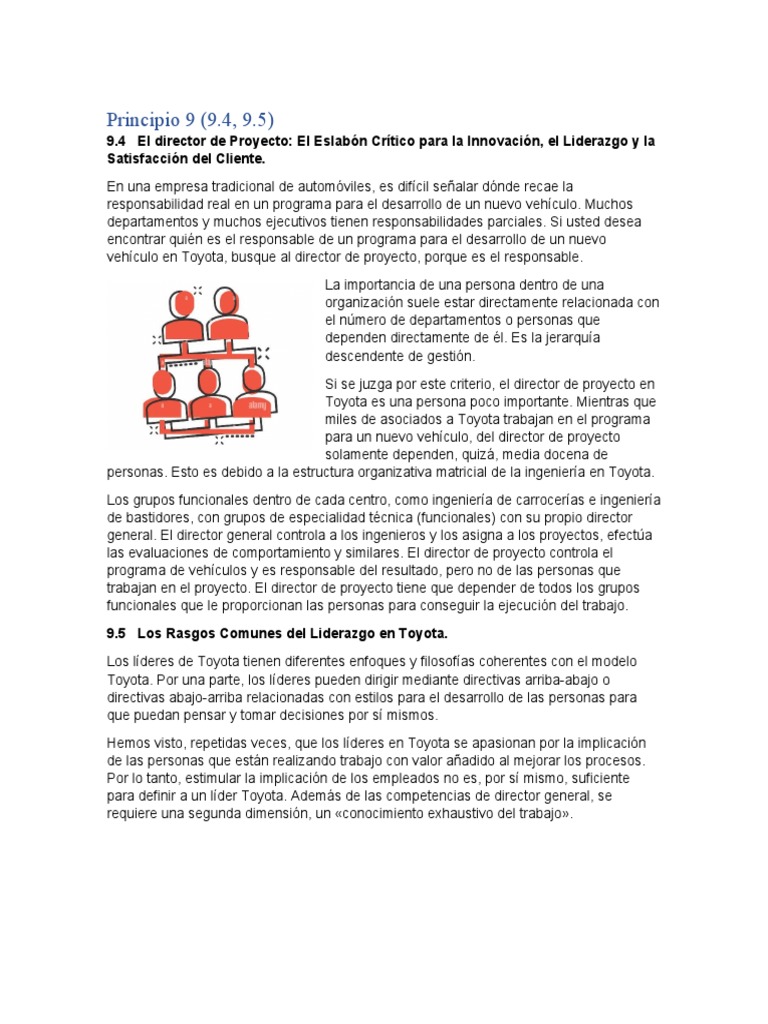 Principio 9 y 10 Botello Valdez Cristian Issac | PDF | Liderazgo ...