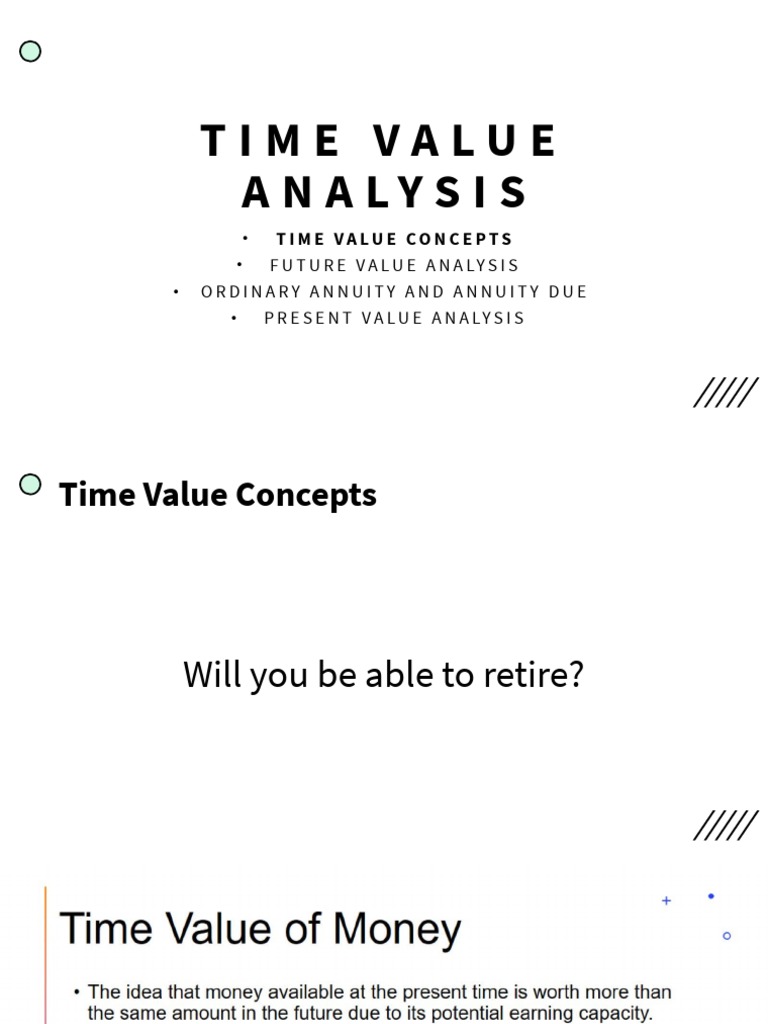 Time Value of Money Analysis | PDF | Present Value | Interest